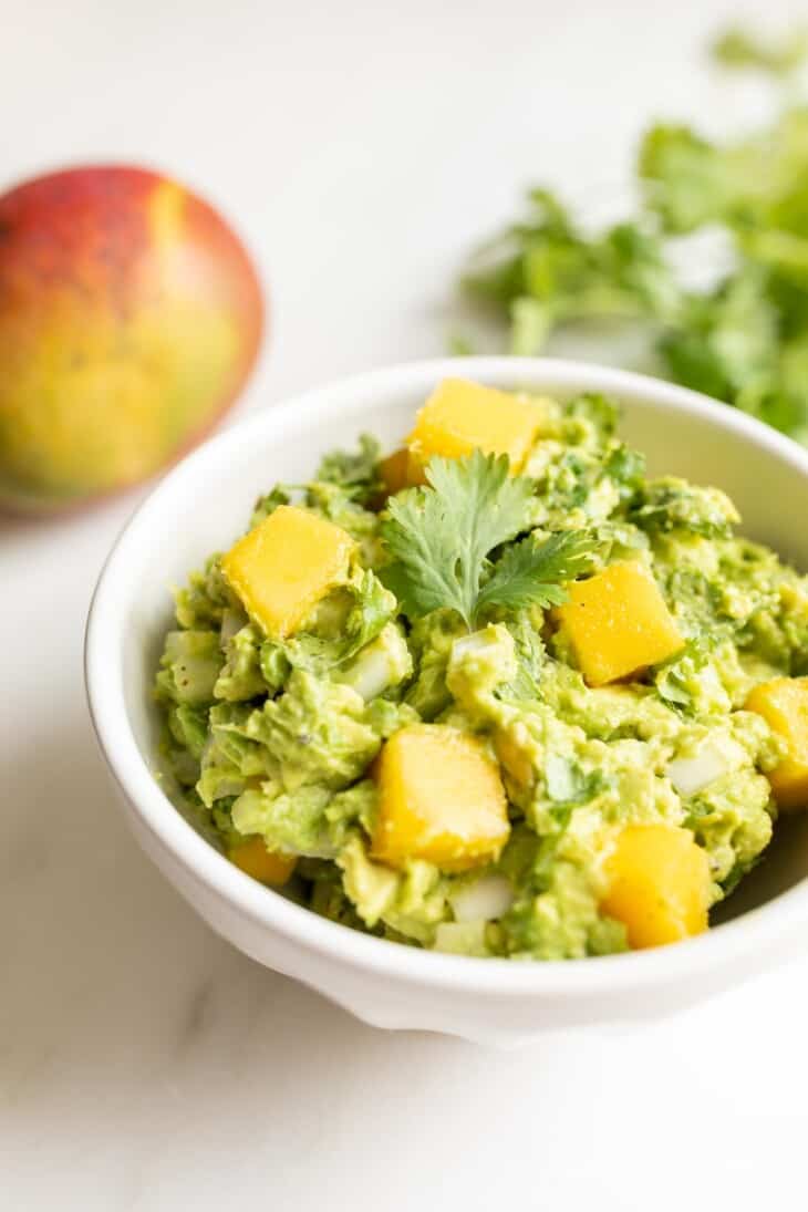 Mango Guacamole Recipe - Julie Blanner