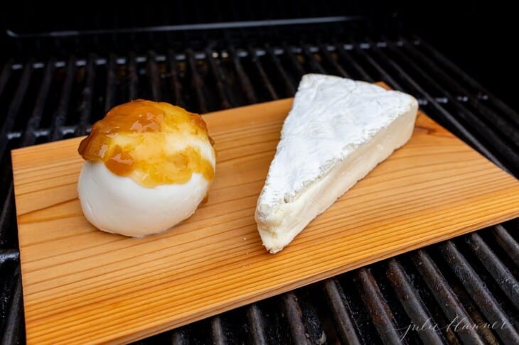 Grilled Mozzarella Appetizer - Julie Blanner