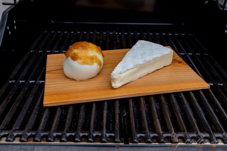 Grilled Mozzarella Appetizer - Julie Blanner