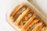 Grilled Brats and Brat Toppings | Julie Blanner