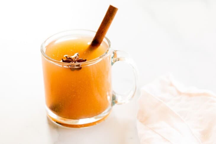 Easy Non Alcoholic Pear Cider Recipe | Julie Blanner