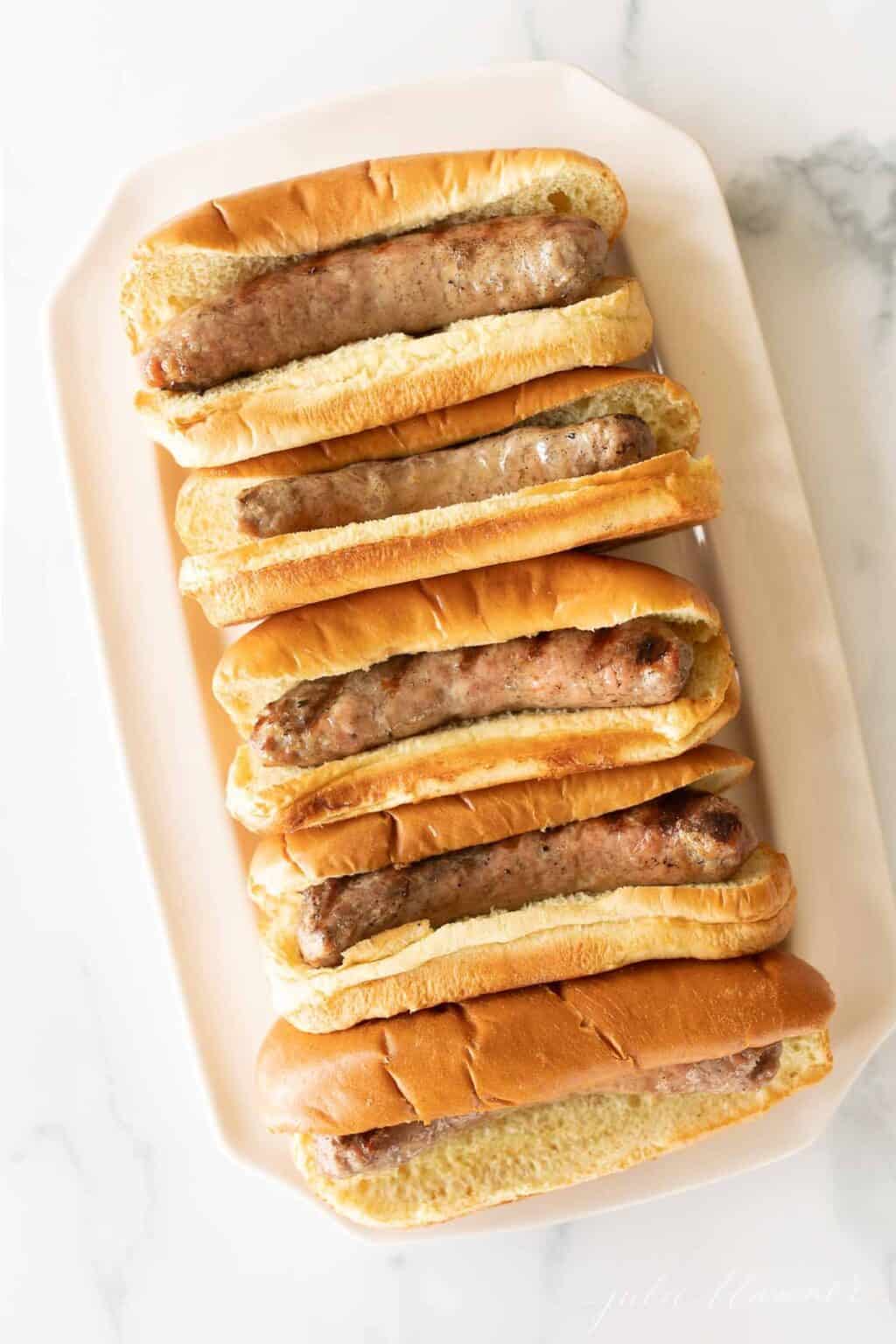The Best Bratwursts with Tips and Recipe Variations | Julie Blanner