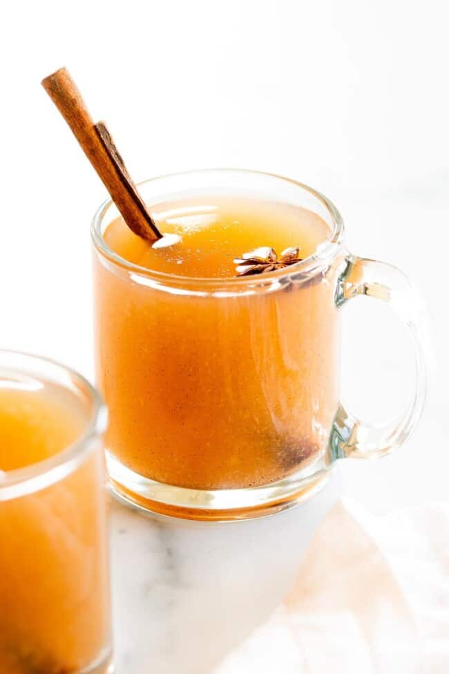 Easy Non Alcoholic Pear Cider Recipe | Julie Blanner