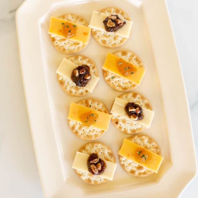 Easy + Delicious Cheese and Cracker Combinations | Julie Blanner
