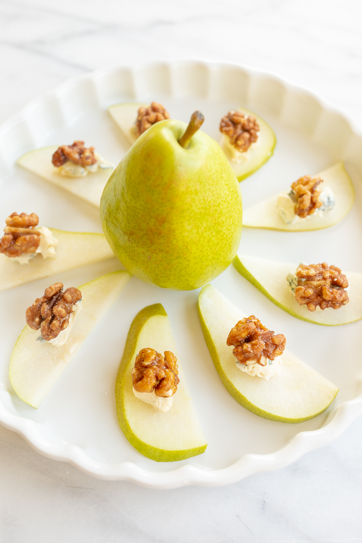 Easy Pear Appetizer | Julie Blanner