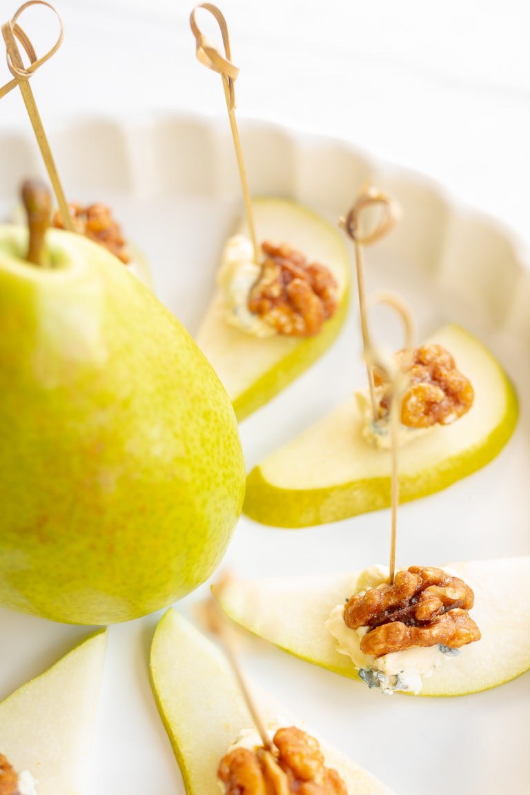 Easy Pear Appetizer | Julie Blanner
