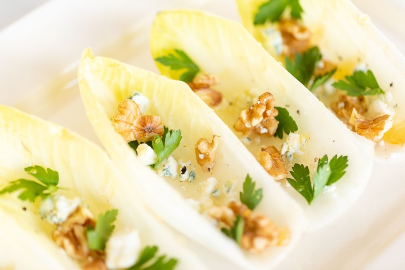 Handheld Endive Salad | Julie Blanner