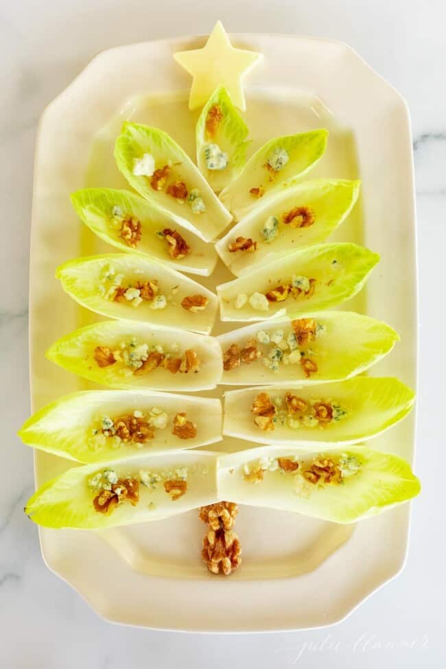 Easy Handheld Endive Salad Appetizer | Julie Blanner