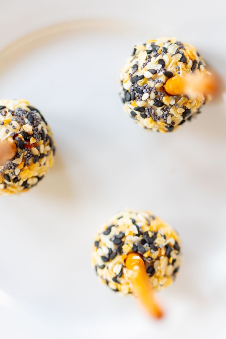The BEST Mini Cheese Ball Bites | Julie Blanner