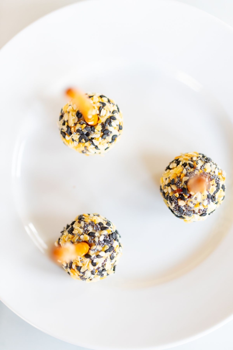 The BEST Mini Cheese Ball Bites | Julie Blanner