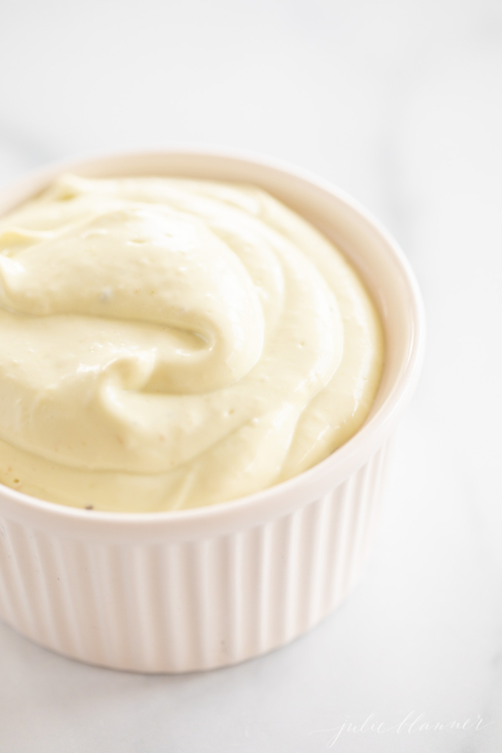 Easy Avocado Mayo | Julie Blanner