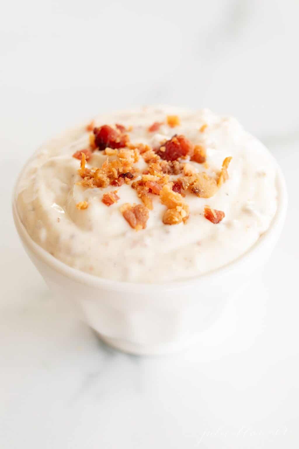 Easy Creamy Bacon Aioli Recipe | Julie Blanner