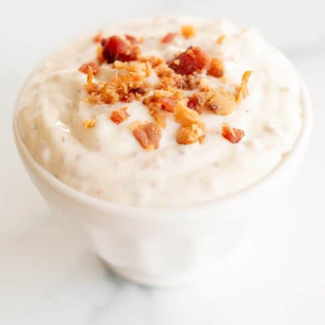 Easy Creamy Bacon Aioli Recipe | Julie Blanner