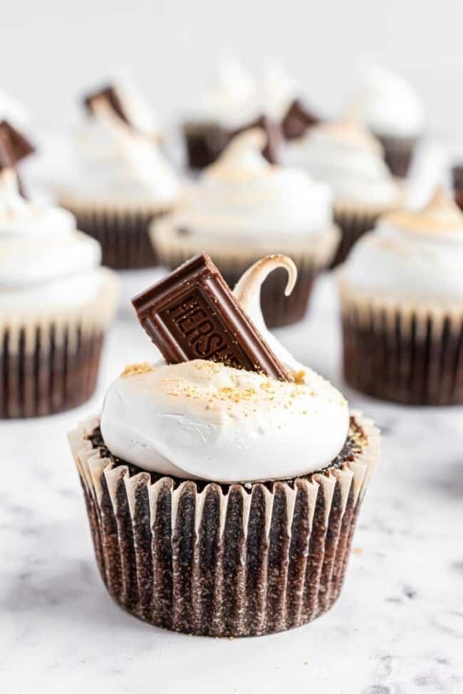 The Best S'mores Cupcakes
