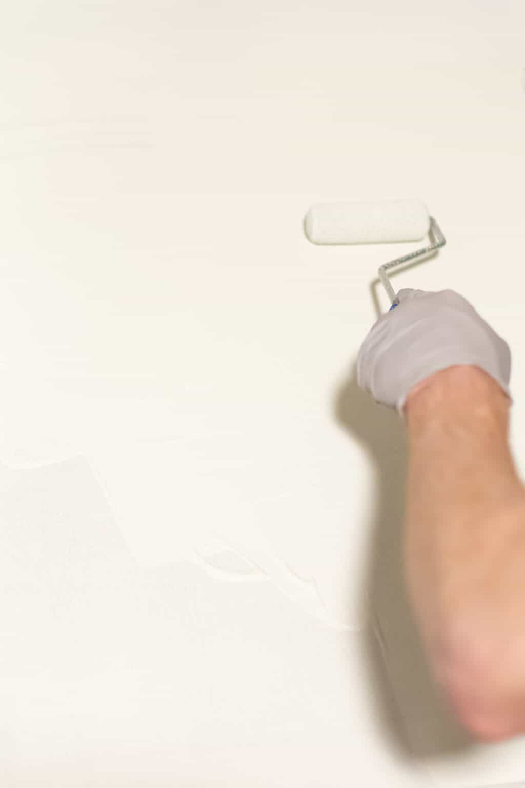 Painting Vinyl Floors | Julie Blanner