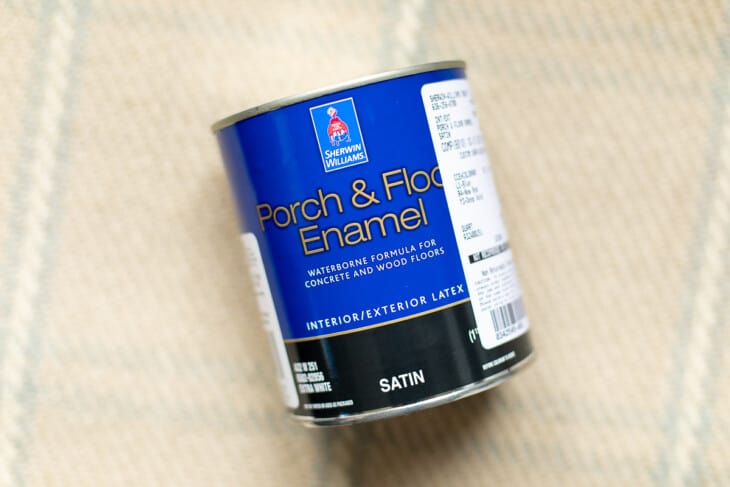 Painting Vinyl Floors | Julie Blanner