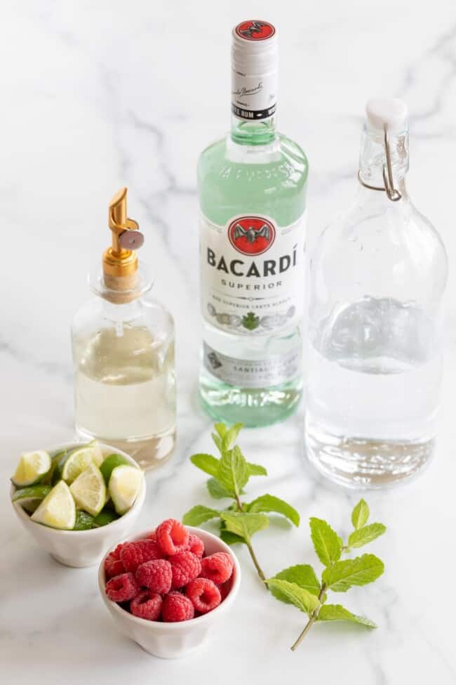 Raspberry Mojito | Julie Blanner