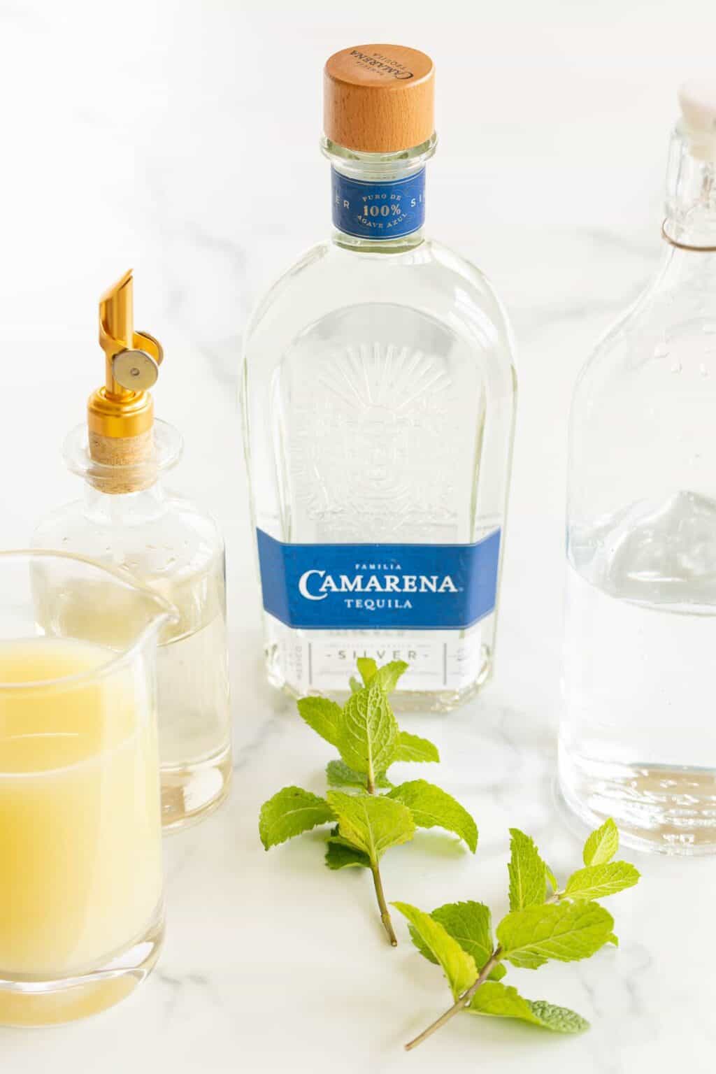 Fresh and Easy Mint Margarita Recipe | Julie Blanner