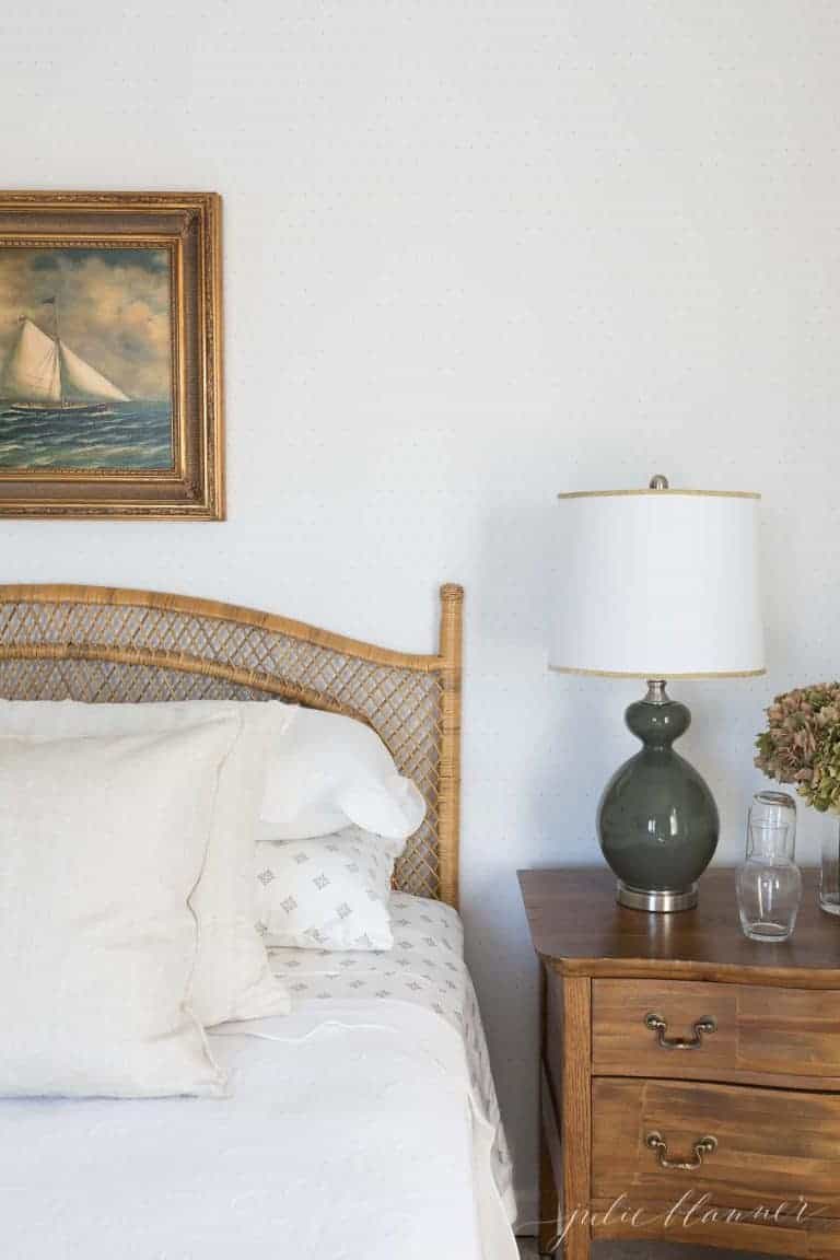 Where to Find a Gorgeous Rattan Bed | Julie Blanner