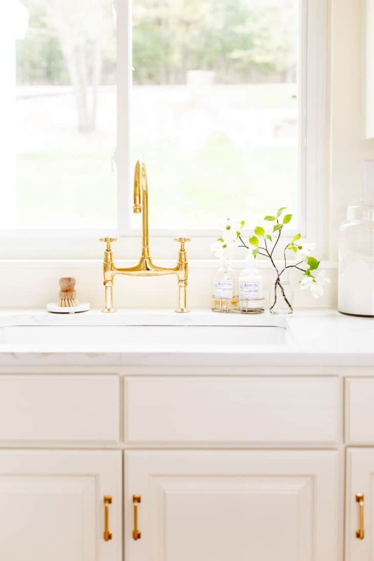 Why You'll Love a Bridge Kitchen Faucet | Julie Blanner