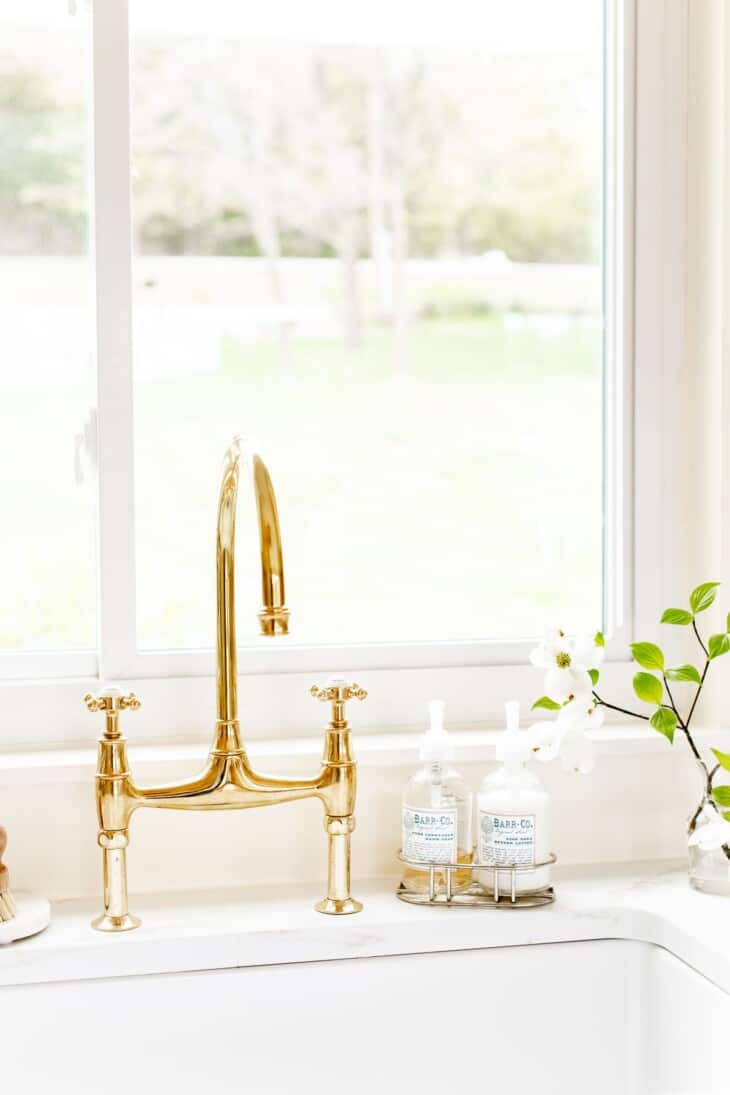 Why You'll Love a Bridge Kitchen Faucet | Julie Blanner