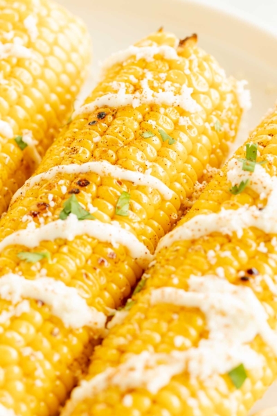Mexican Street Corn Recipe | Julie Blanner