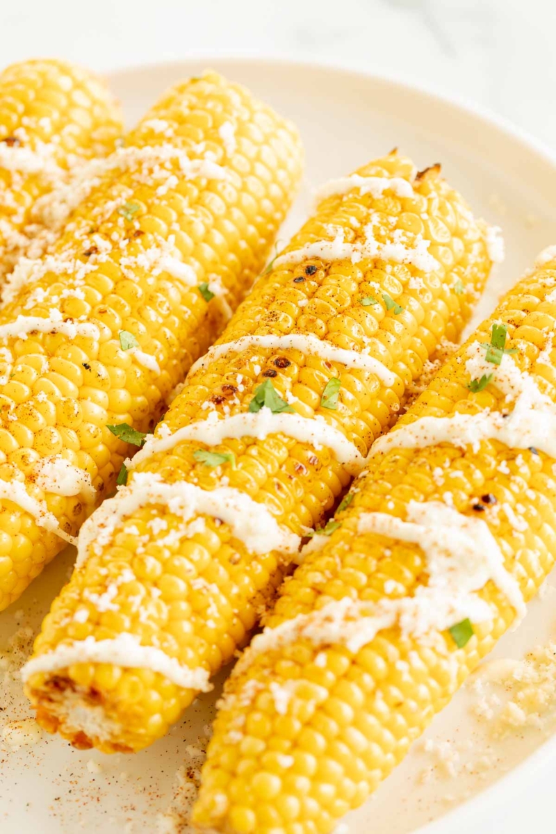 Mexican Street Corn Recipe | Julie Blanner