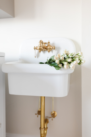 Pros and Cons of Wall Mounted Sinks | Julie Blanner