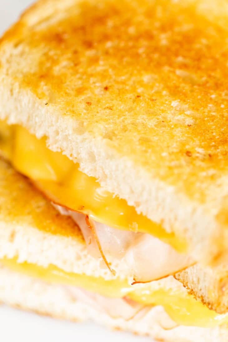 The Easiest Grilled Ham and Cheese | Julie Blanner