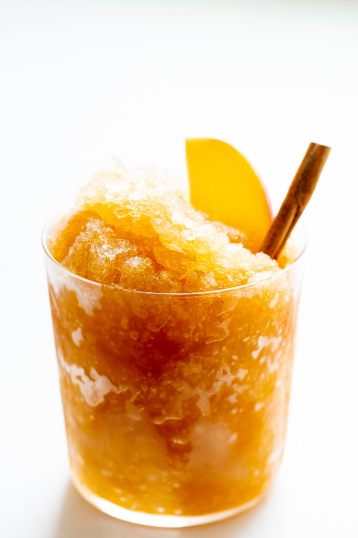 Apple Cider Slush with Bourbon | Julie Blanner