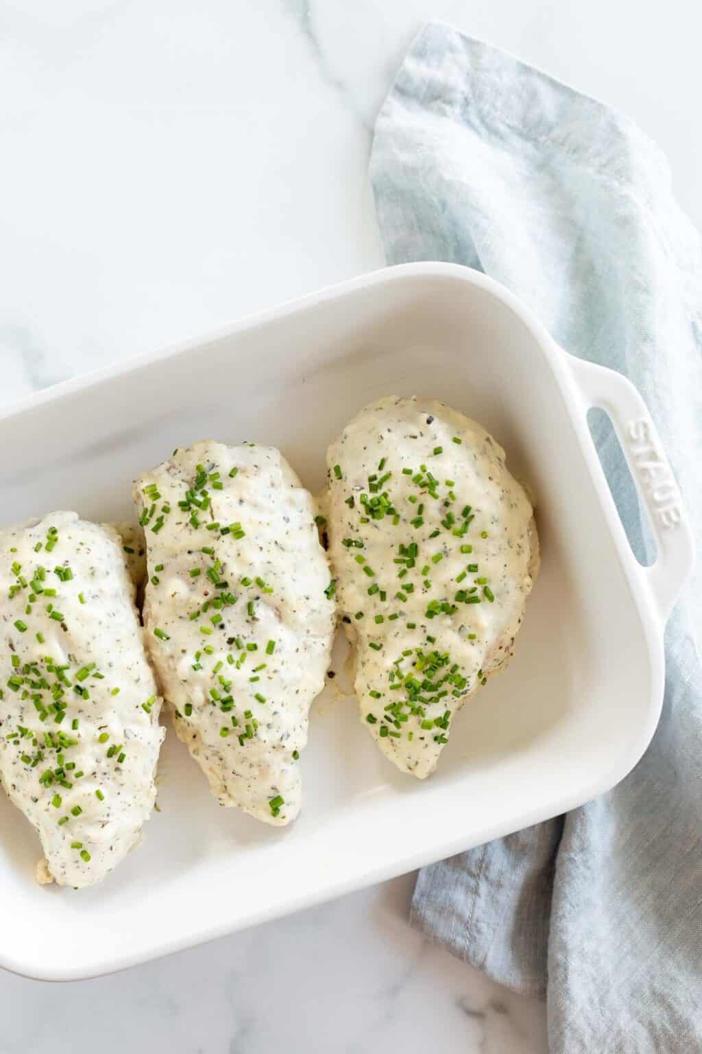 Easy Delicious Baked Boursin Chicken Julie Blanner