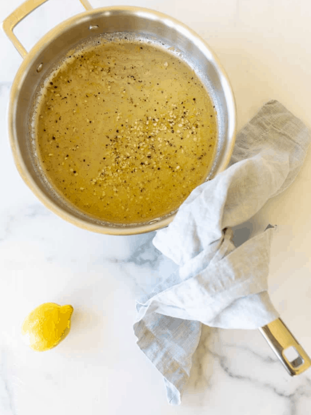 Lemon Pepper Sauce Recipe Julie Blanner