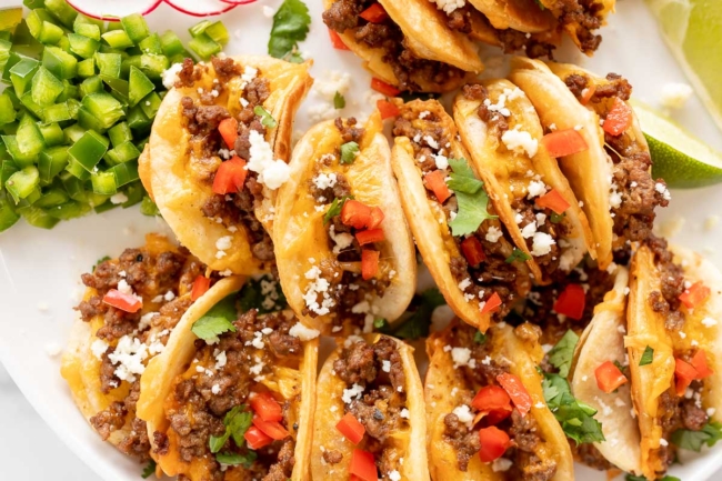 Fast and Fun Mini Tacos | Julie Blanner