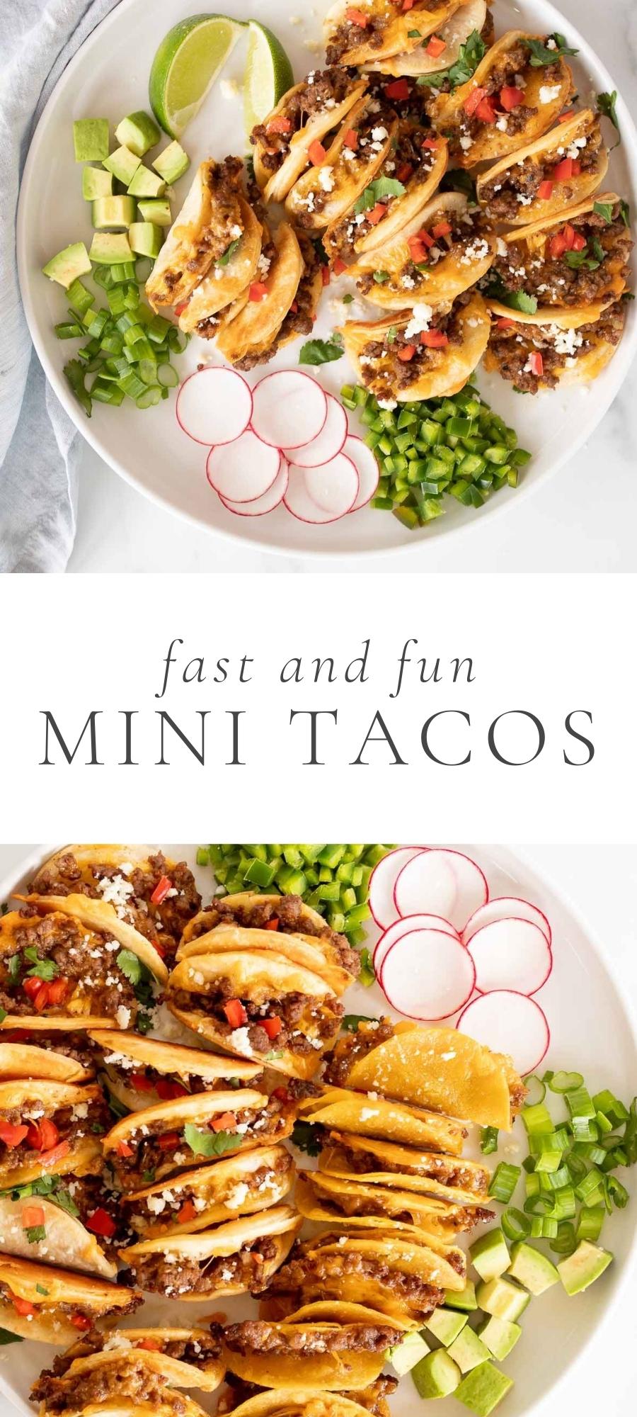 Fast and Fun Mini Tacos | Julie Blanner