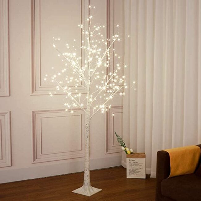 The Magic of Fairy Light Trees for Christmas | Julie Blanner