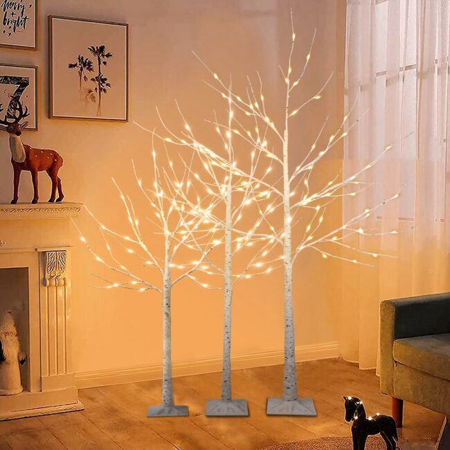 The Magic of Fairy Light Trees for Christmas | Julie Blanner