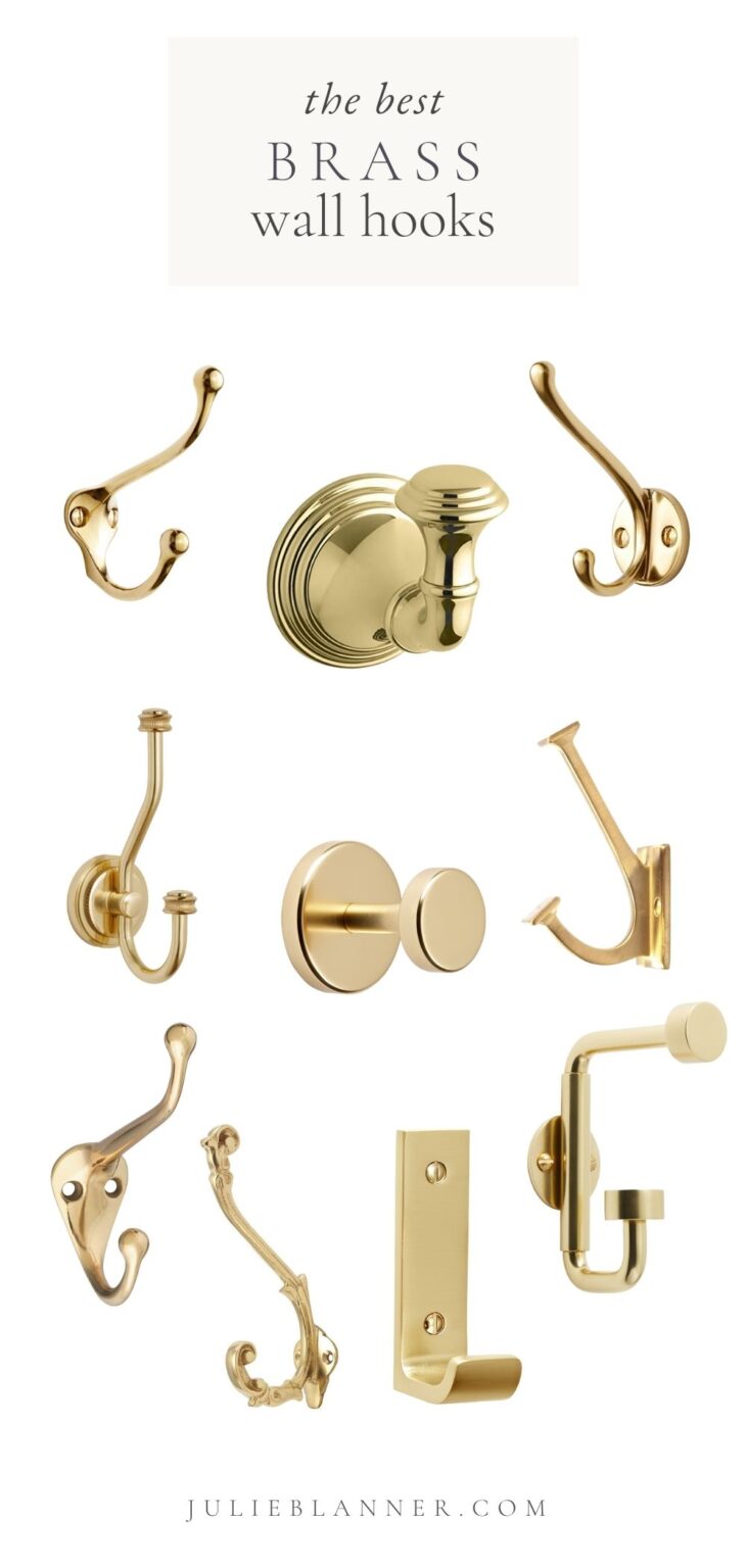 Add Brass Hooks for Charm and Function | Julie Blanner