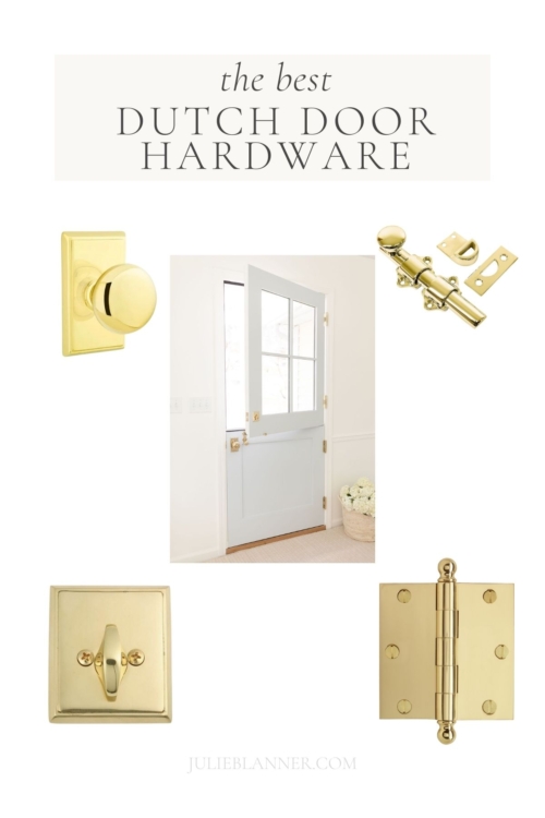 Dutch Door Hardware | Julie Blanner