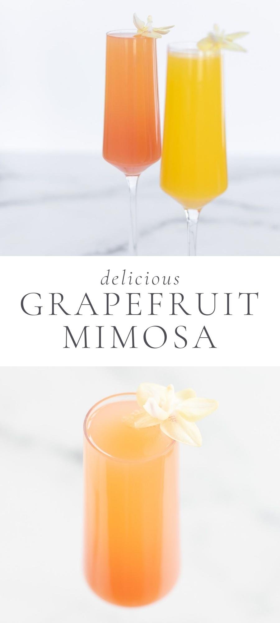 Grapefruit Mimosa | Julie Blanner