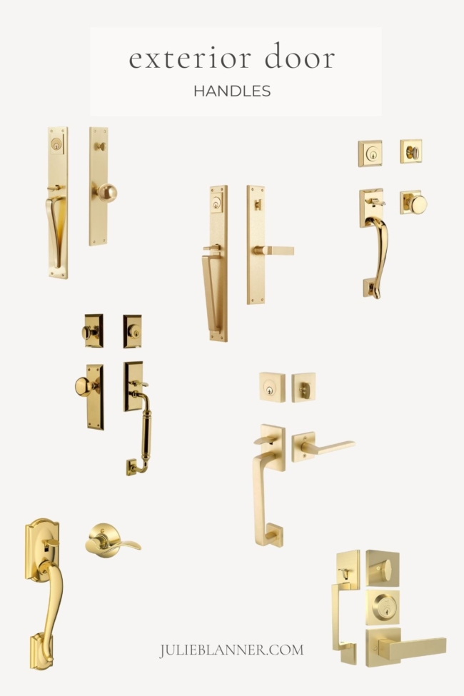Exterior Door Handles | Julie Blanner