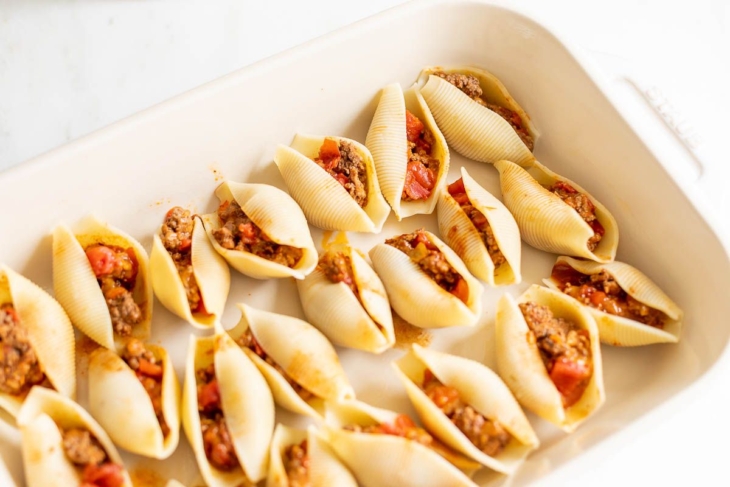 Taco Stuffed Shells | Julie Blanner