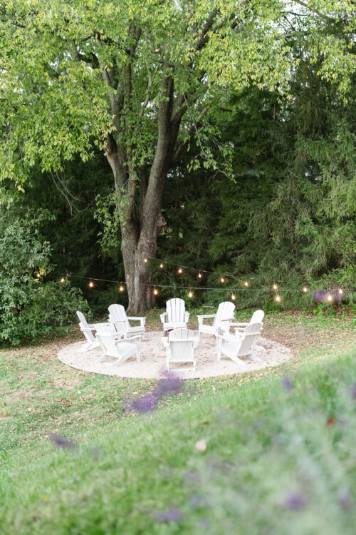 DIY Pea Gravel Hearth Pit Patio | Seeking Simplicity