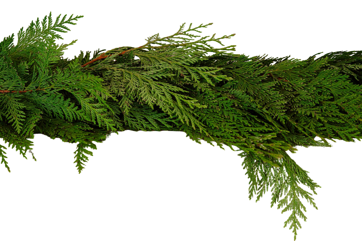 The Ultimate Fresh and Faux Cedar Garland Guide | Julie Blanner