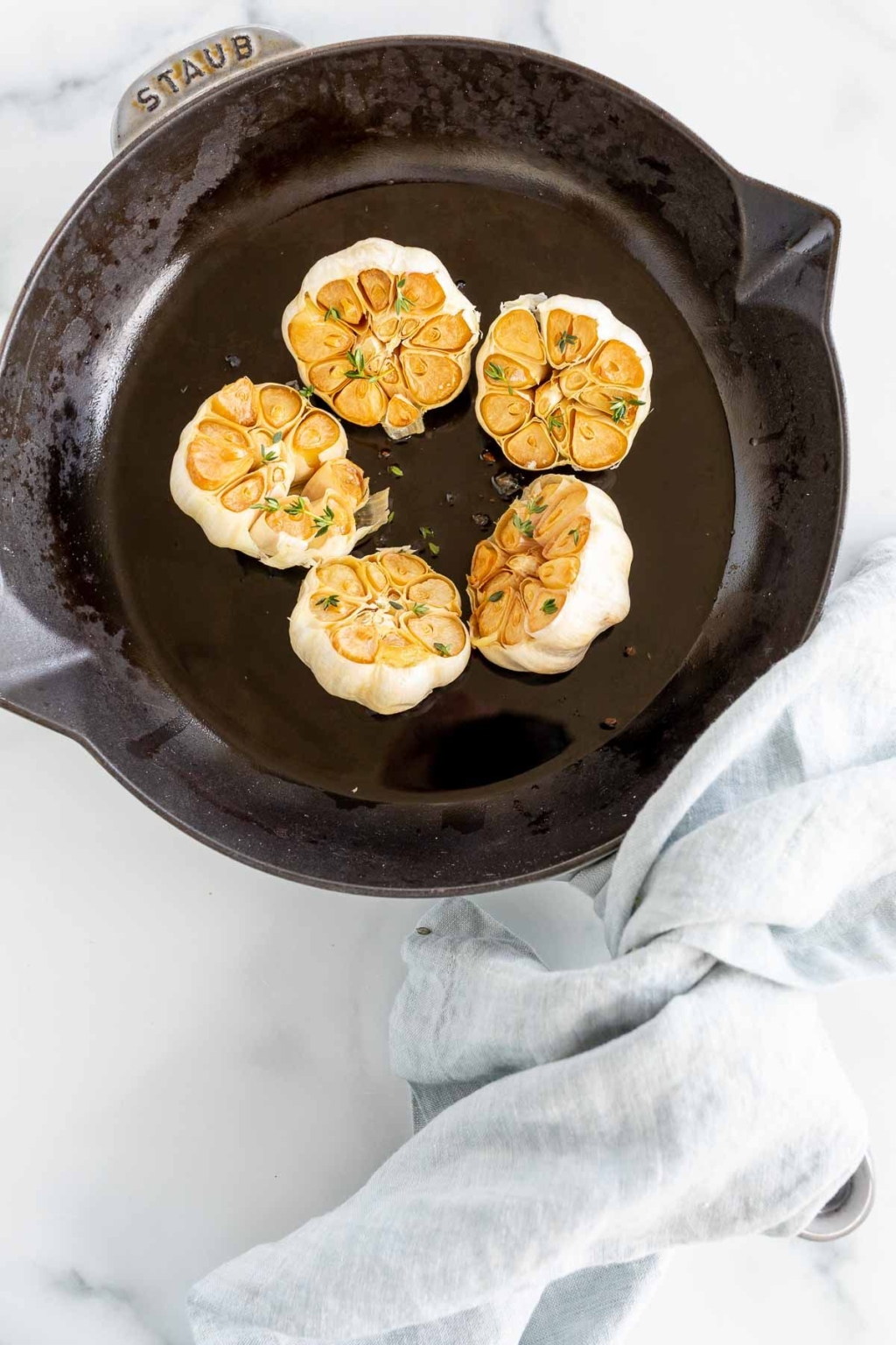 Easy Roasted Garlic | Julie Blanner