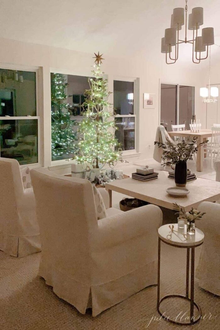 Sparse Christmas Tree Shopping and Decorating Guide | Julie Blanner
