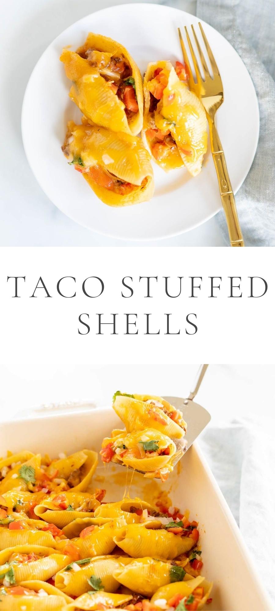 Taco Stuffed Shells | Julie Blanner