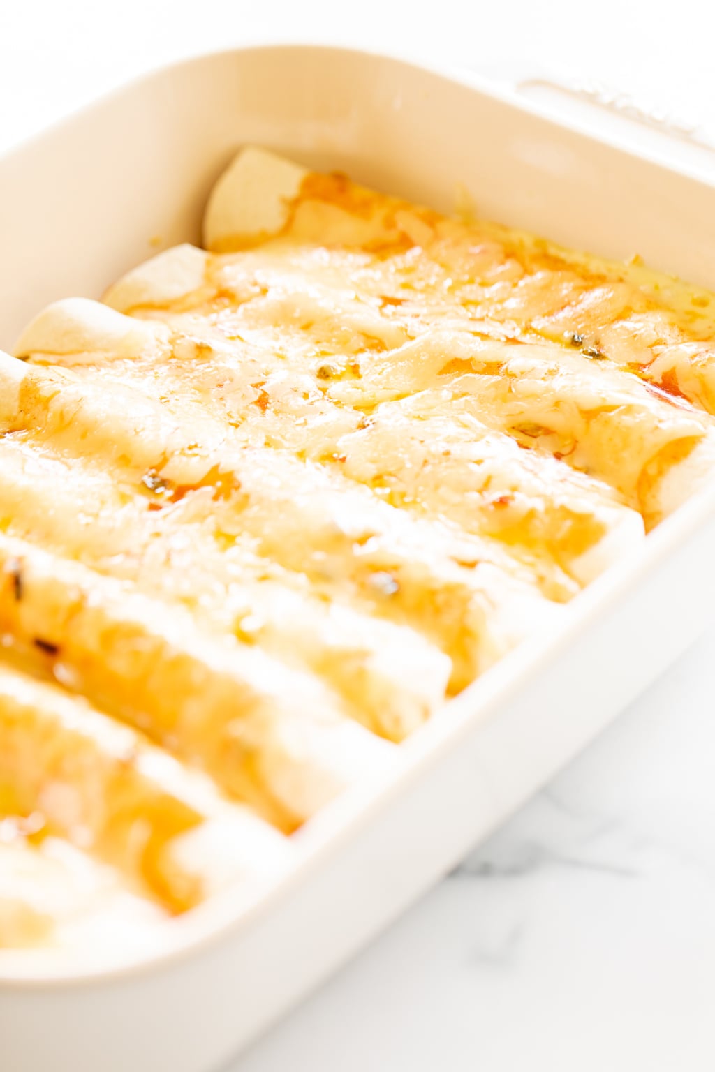 Three Ingredient Cheese Enchiladas | Julie Blanner