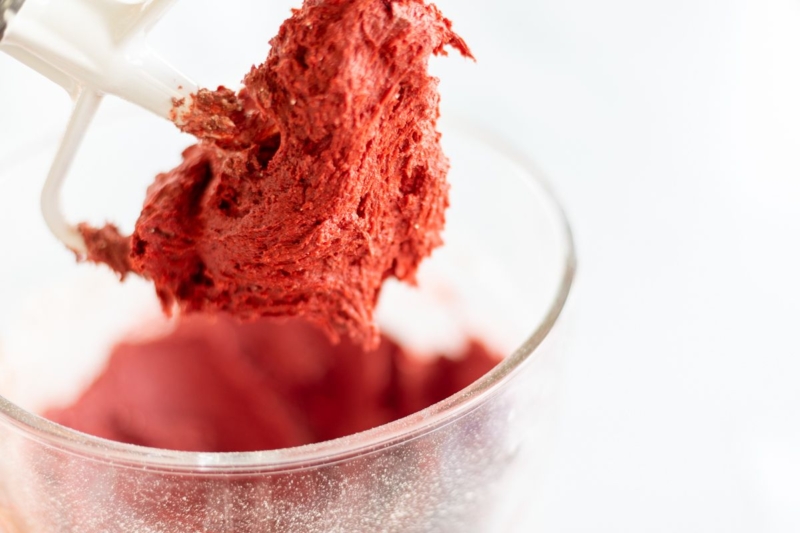 Red Velvet Gooey Butter Cookies | Julie Blanner