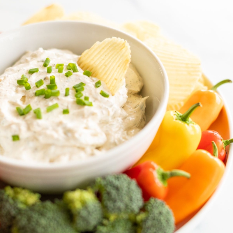 Homemade Ranch Dip | Julie Blanner