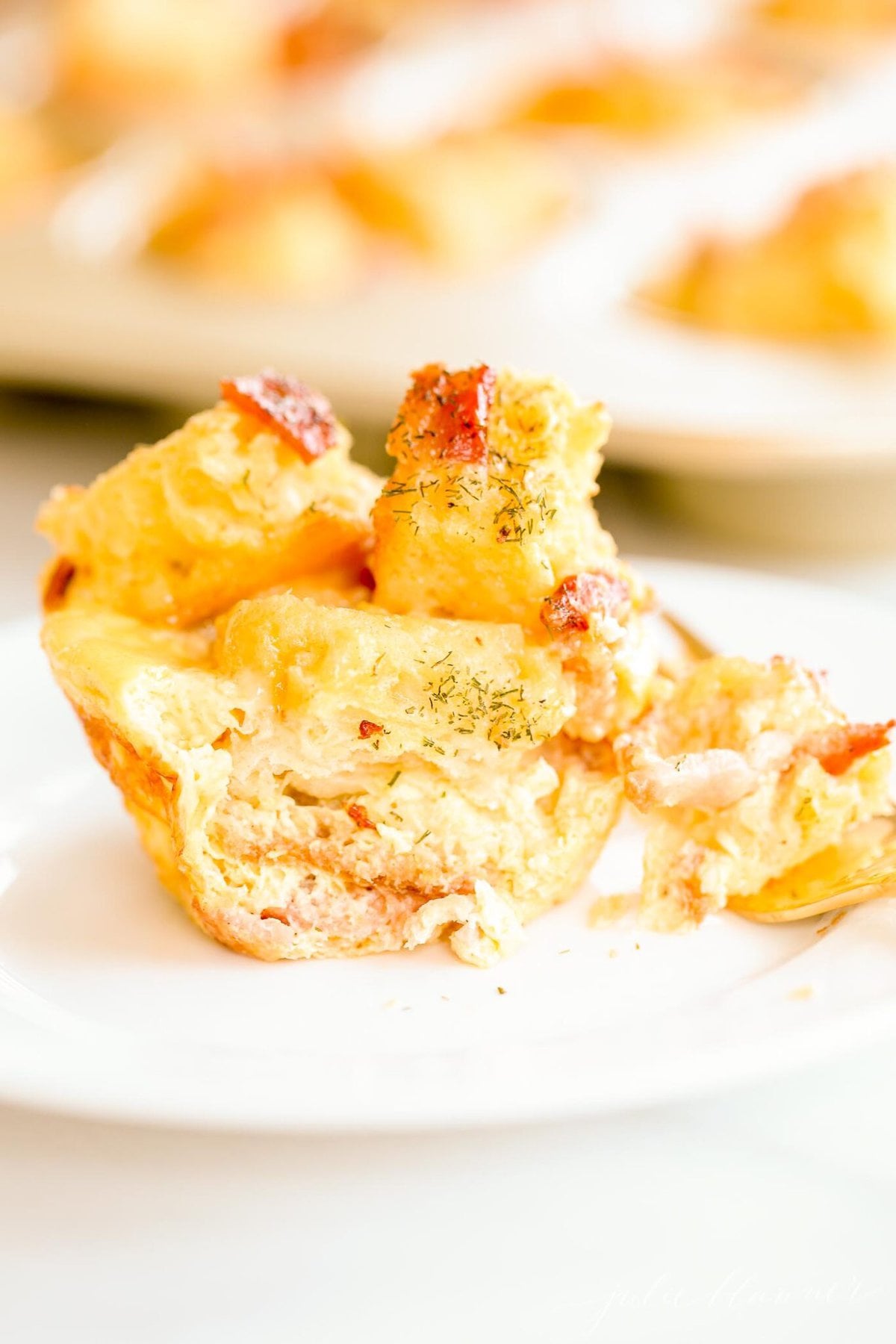 Mini Egg Strata | Julie Blanner